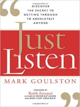 Book Review: Just Listen - Justin Patton