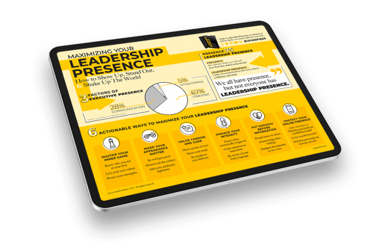 Executive Coach, Keynote Speaker, Leadership Presence Expert - Justin ...