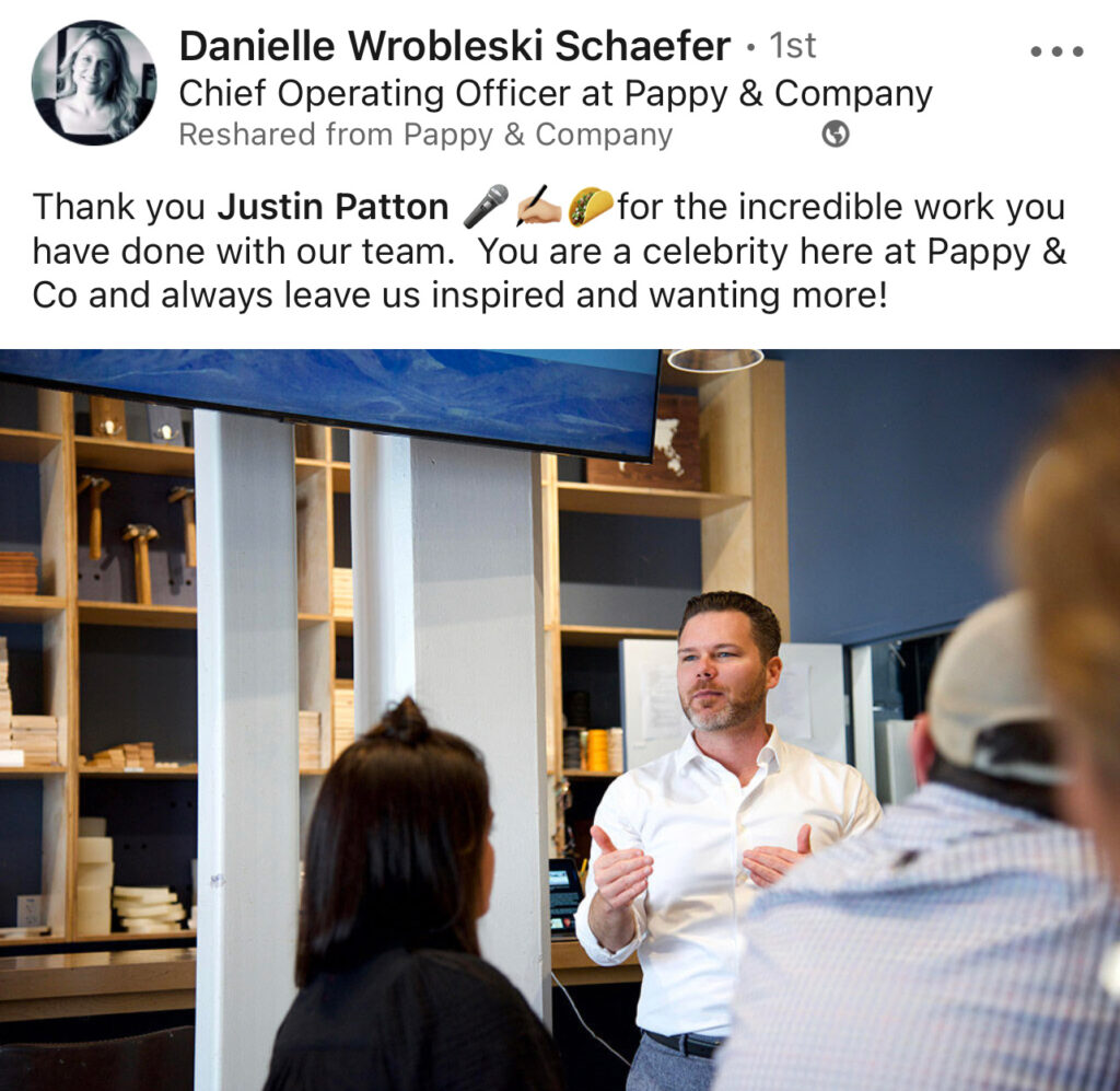 Social Proof - Justin Patton