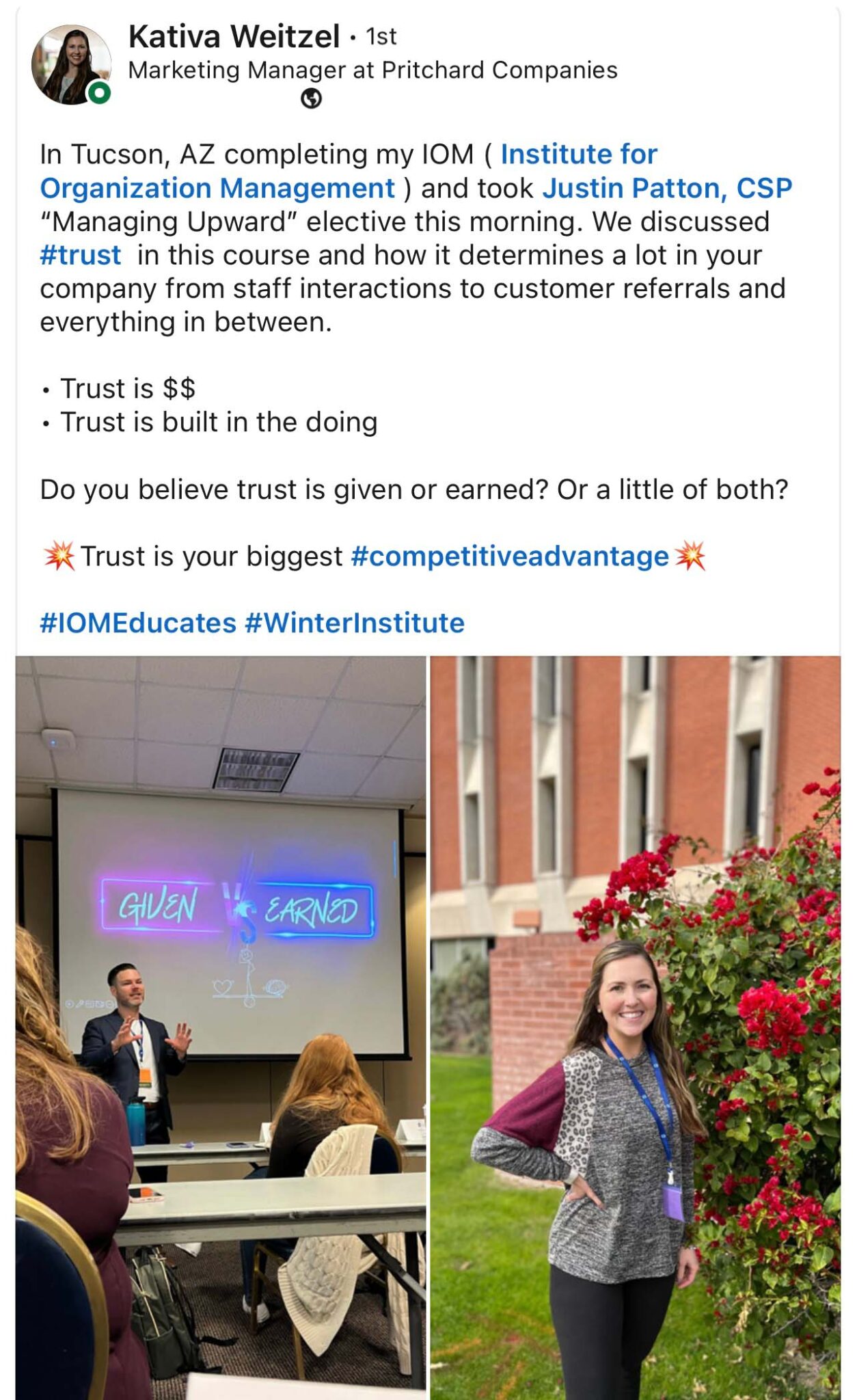 Social Proof - Justin Patton